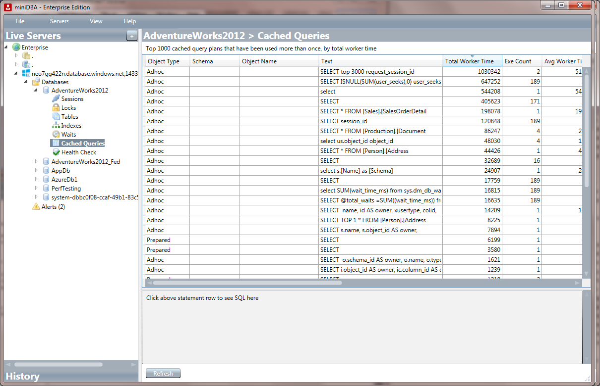 Azure SQL execution plan statistics Azure SQL execution plan statistics
